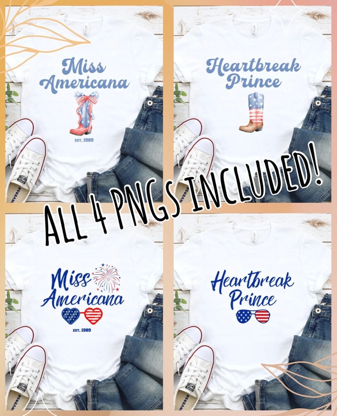 Miss Americana & Heartbreak Prince PNG - Etsy