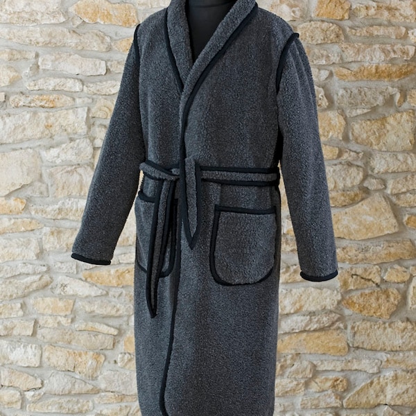 Wool Robe - Etsy