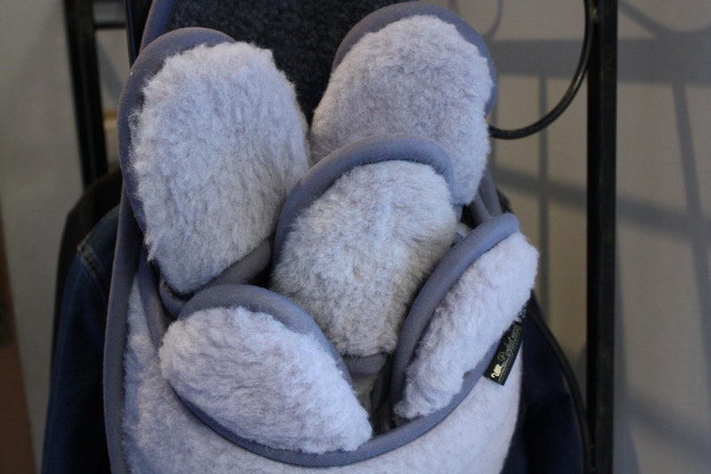 5 Pairs WOOL Guests Slippers Set Home Slipper WOOLMARK | Etsy