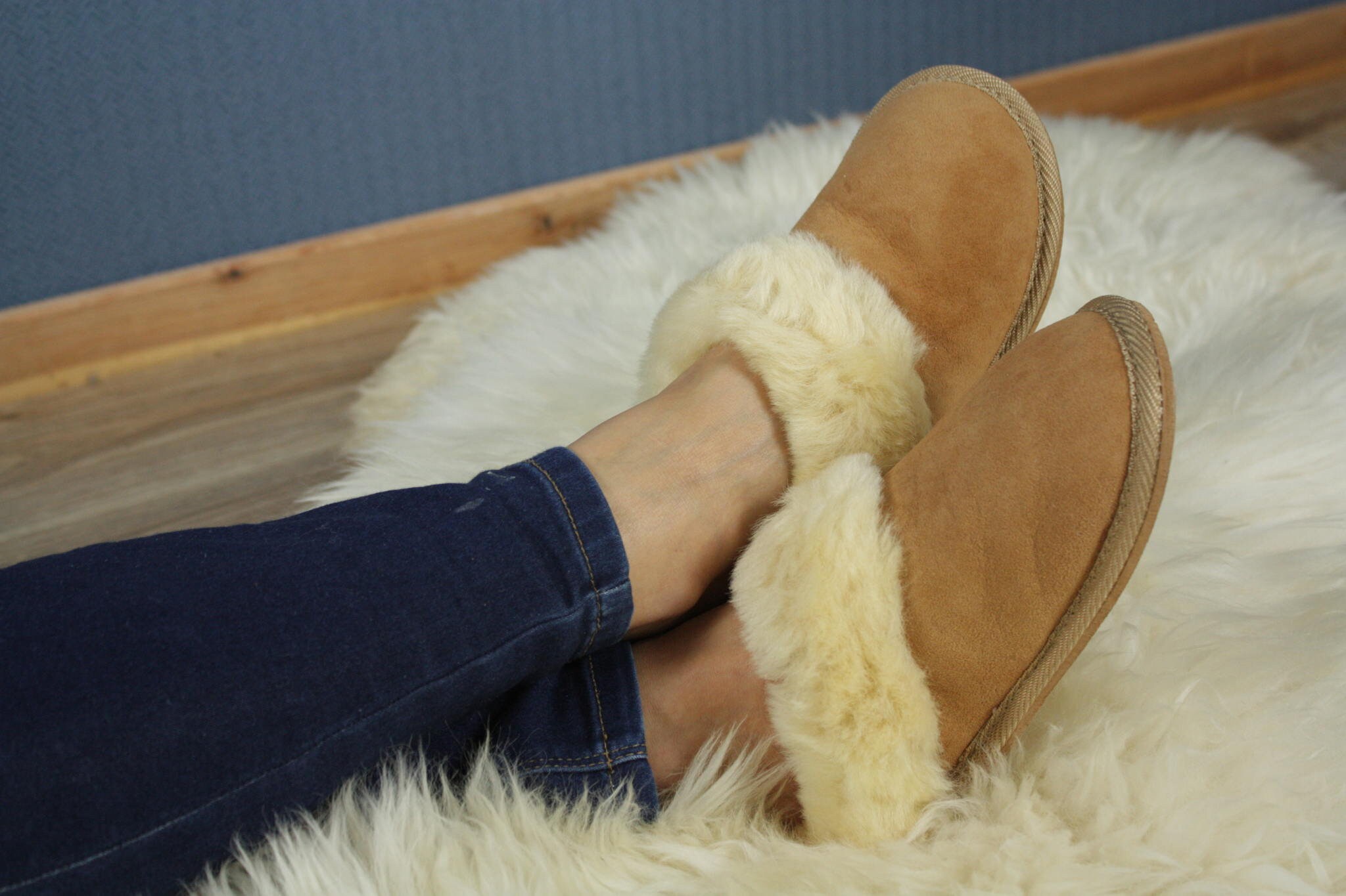 Handmade Luxury New Sheepskin Boot Slippers Men Women Ladies - Etsy