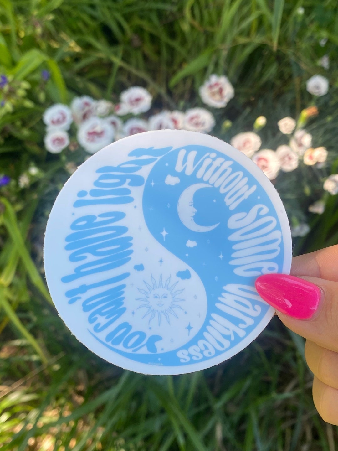 Yin Yang Sticker Motivational Sticker You Got This Sticker Affirmation ...