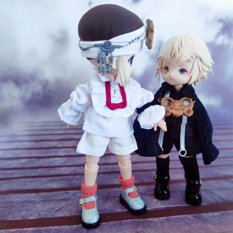 Papalymo and Yda Meets in Heaven FFXIV Ob11 Doll Version. - Etsy