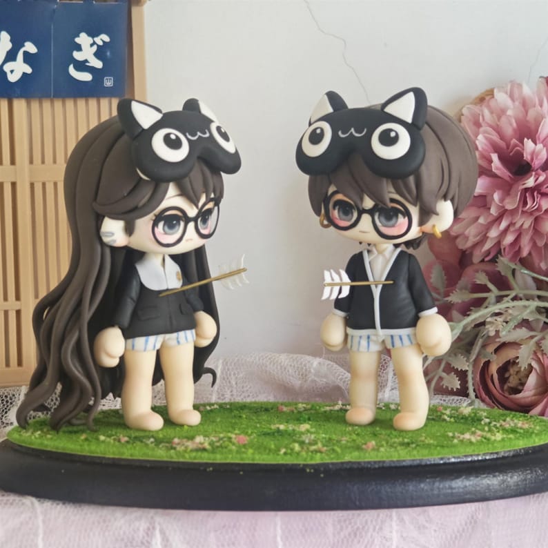 Custom Maplestory Couple Figurine, Wedding Cake Topper, Special ...