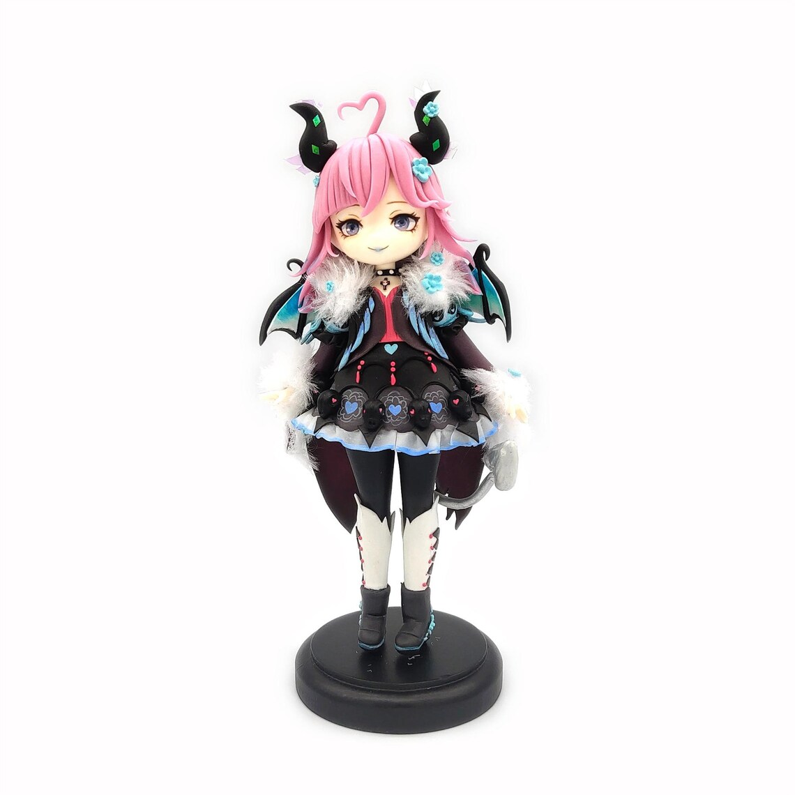 Handmade Complex 4inch Chibi Figure From Provide OC Design - Etsy