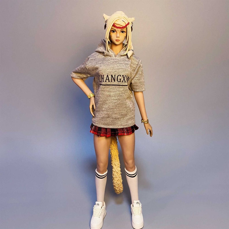 Handmade Head for FFXIV OC Character With Figma Joint - Etsy