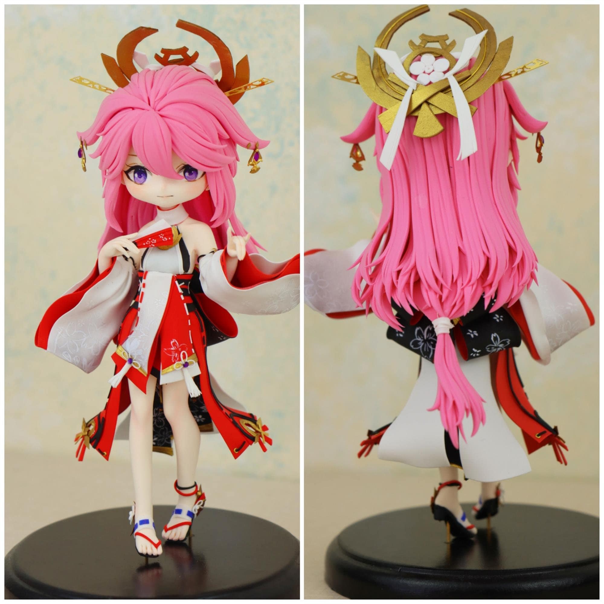 Custom Any Chibi Figurine From Genshin Impact Character - Etsy