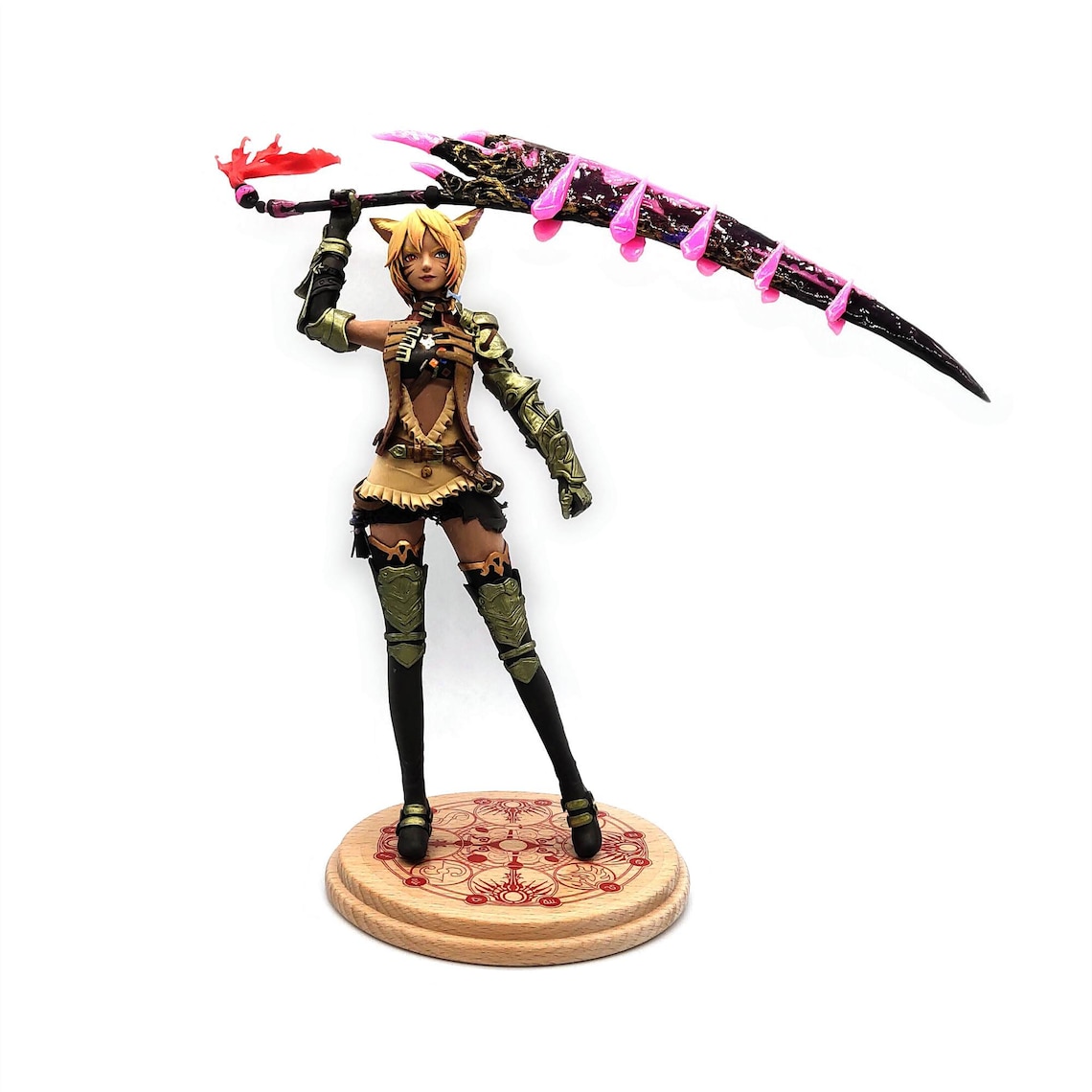 FFXIV OC Character 10inch Custom Figure Sculpt 90% Recovery - Etsy