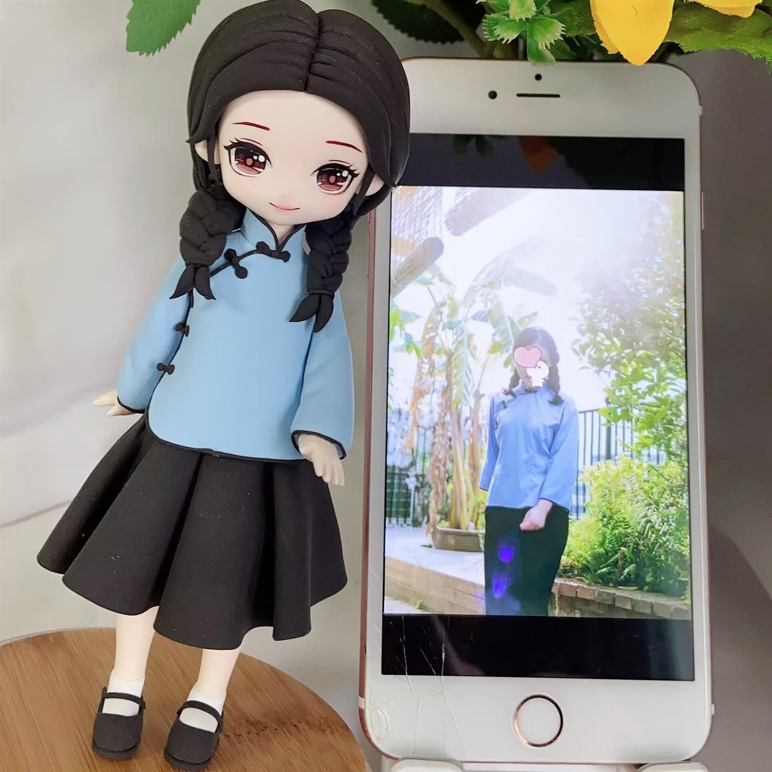 Turn Real Human to Chibi Figurine Realism to Cute Version - Etsy