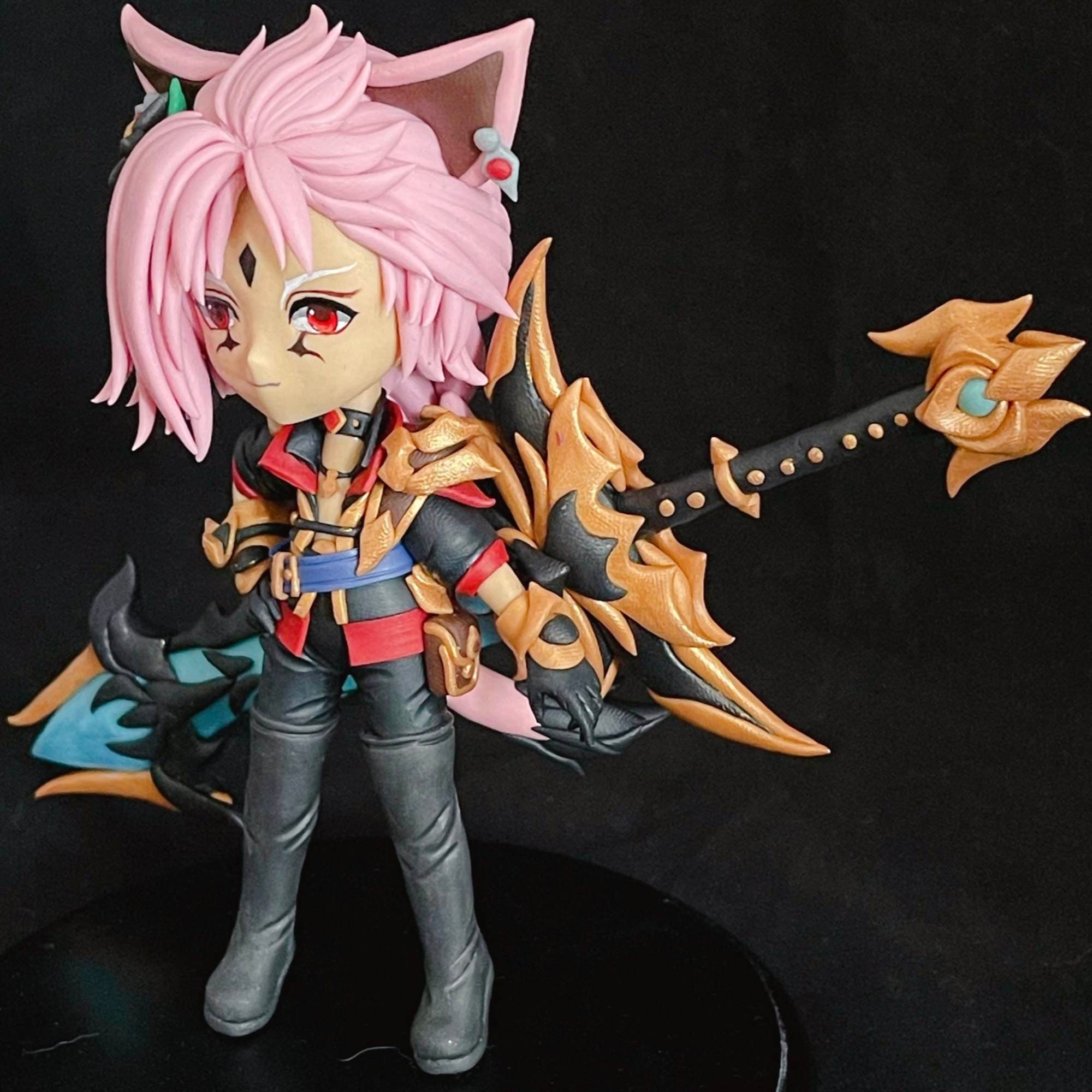 Sculp From Provide Image Chibi Version Complex Figure With - Etsy