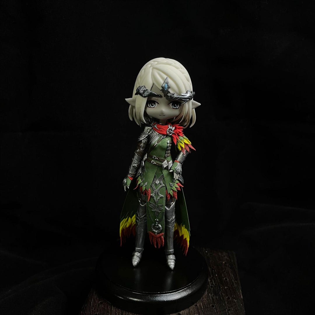 Handmade Custom Clay Figure: Personalized Anime, Manga, or Game ...
