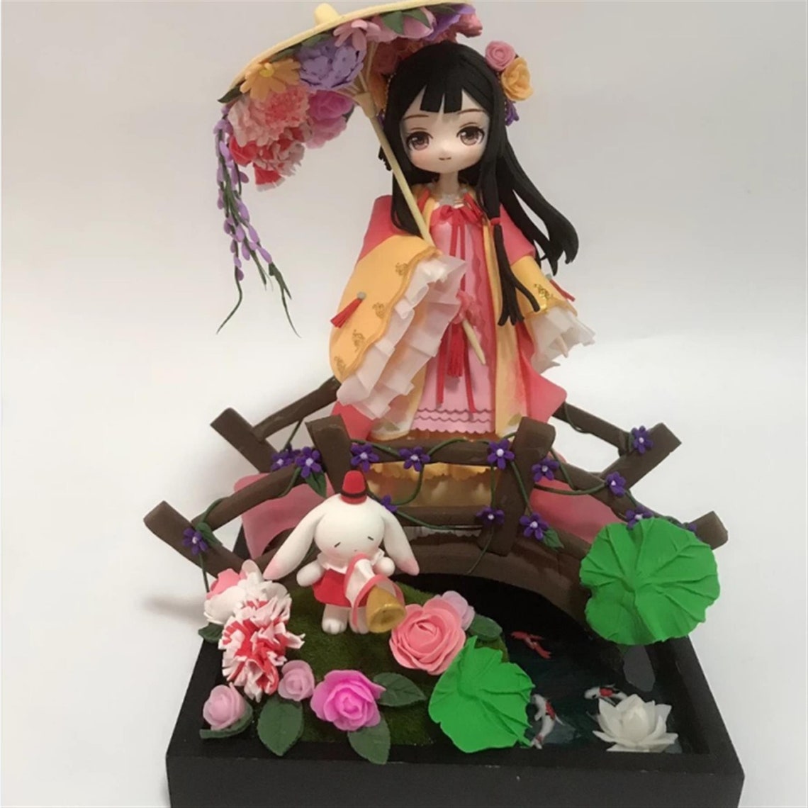 Custom Chibi Clay Figure: Personalized Tabletop Ornament - Etsy