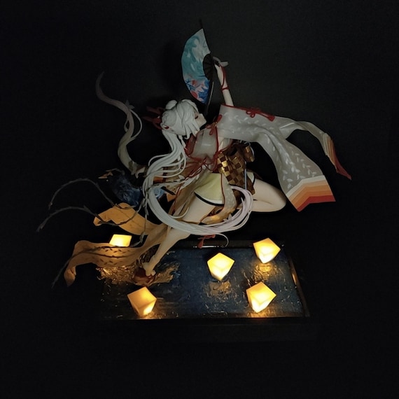 Custom Action Figure From Anime With Water Effection Lighting - Etsy ...