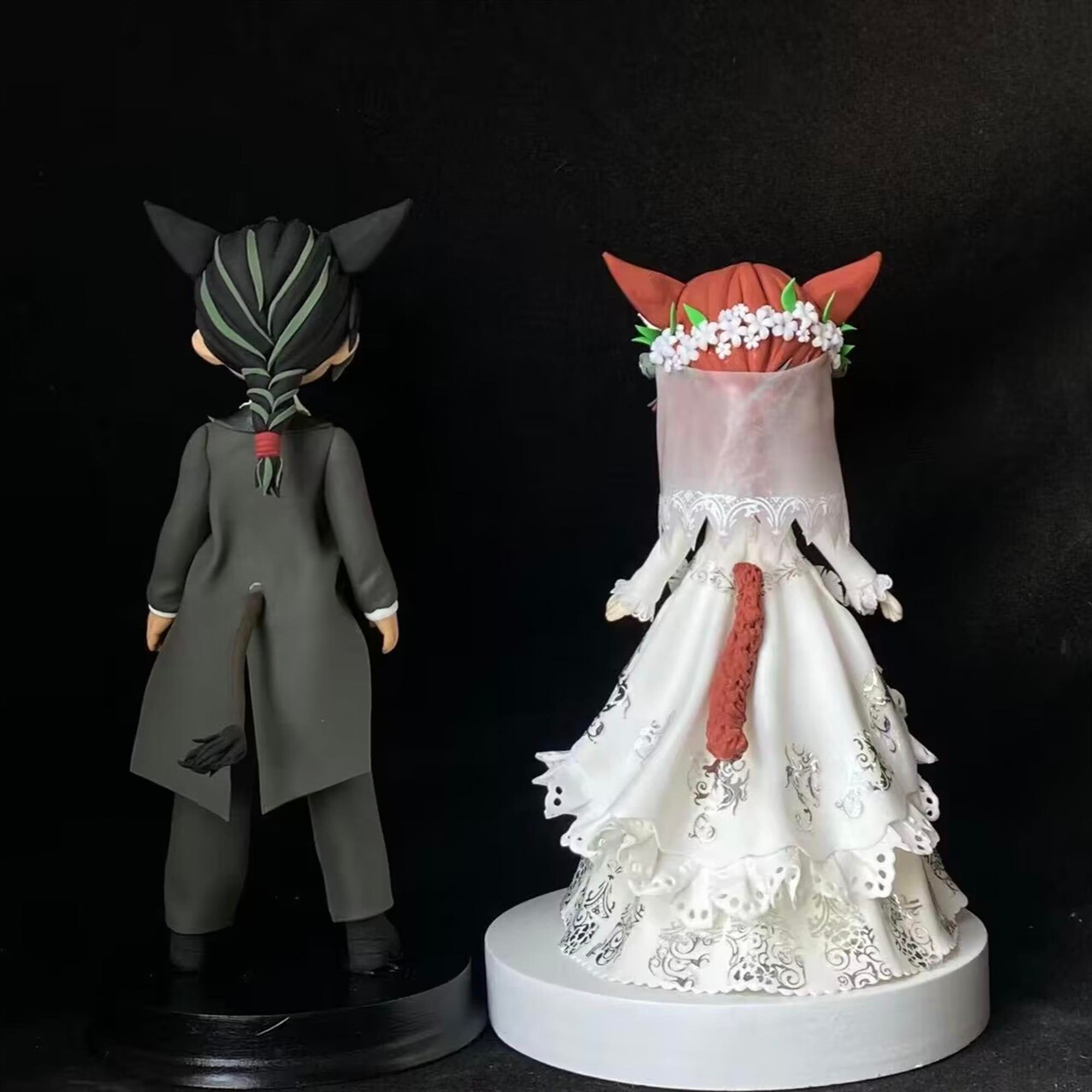 Custom FFXIV Couple Figurine: Wedding Cake Topper, Gamer Gift - Etsy