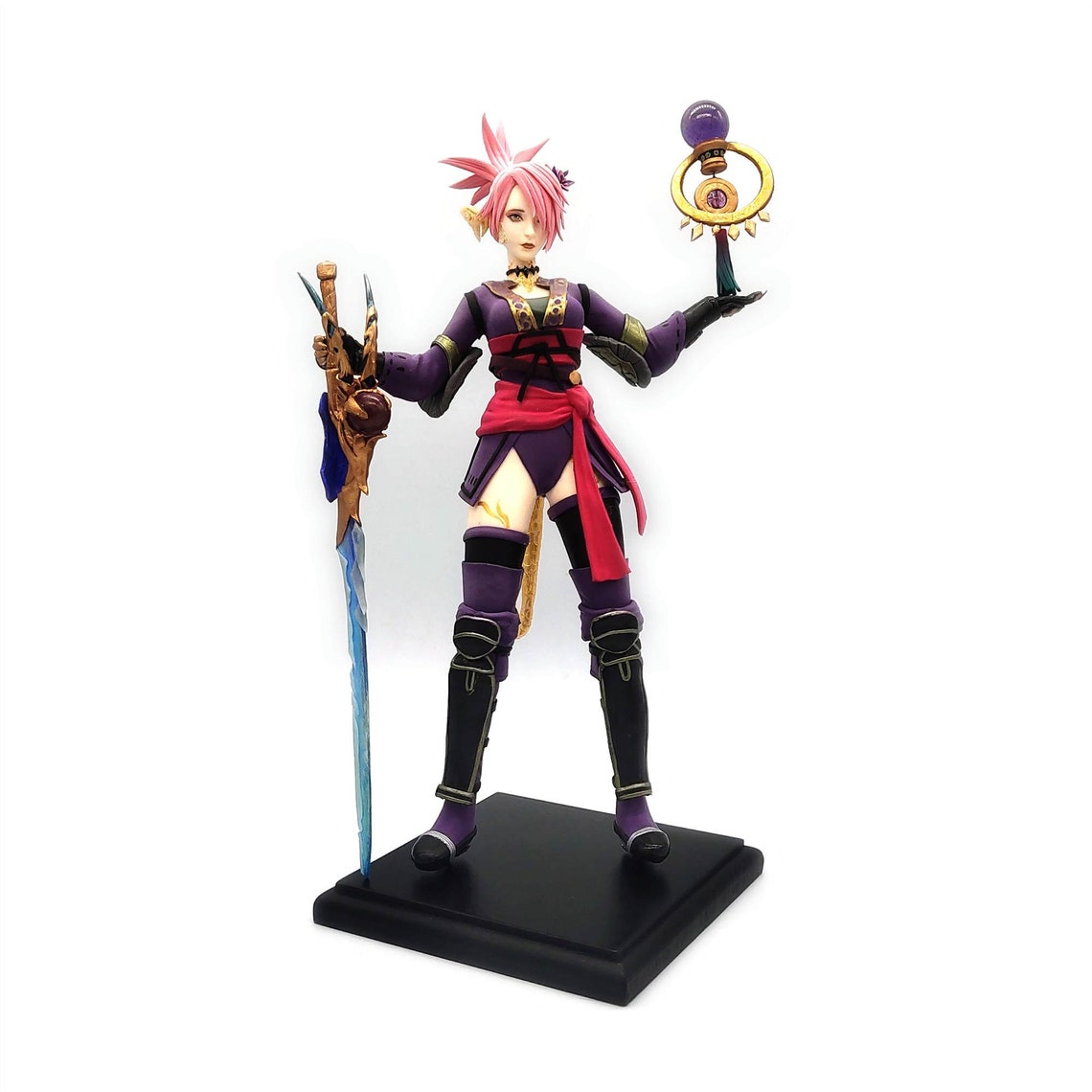 FFXIV OC Character 10inch Custom Figure Sculpt 90% Recovery - Etsy
