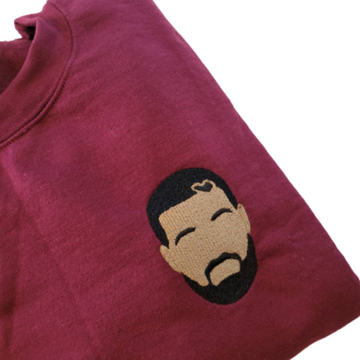 Drake Embroidered Sweatshirt, Loverboy Sweater, Drake Fan Embroidered ...