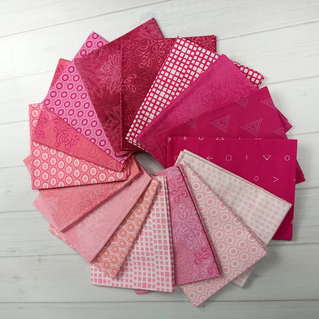 AGF Color Master Fabric Bundle dragonfruit Edition 16 Fqs - Etsy