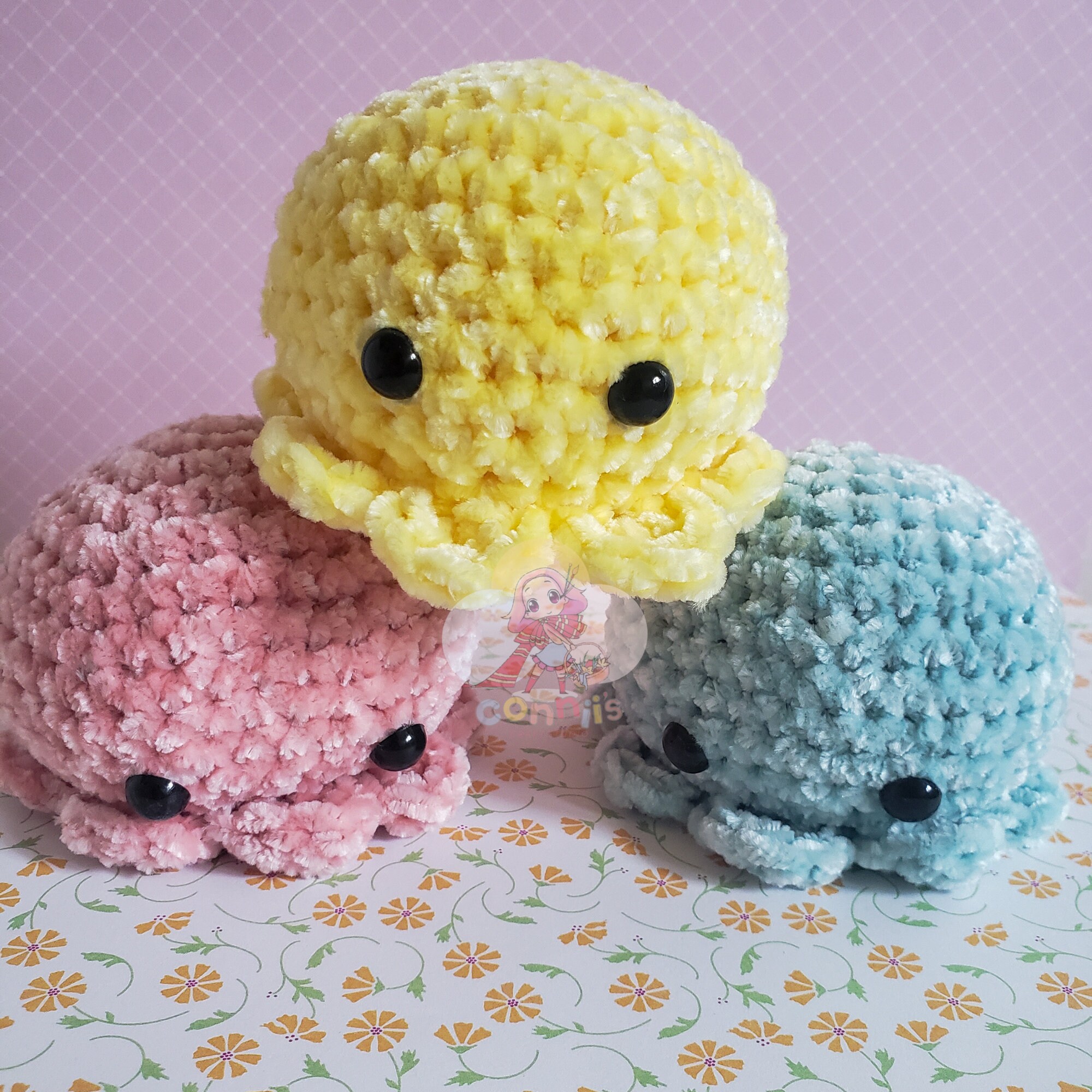 Octo-Buddy 20 Amigurumi Krake Puppe Plushie | Etsy