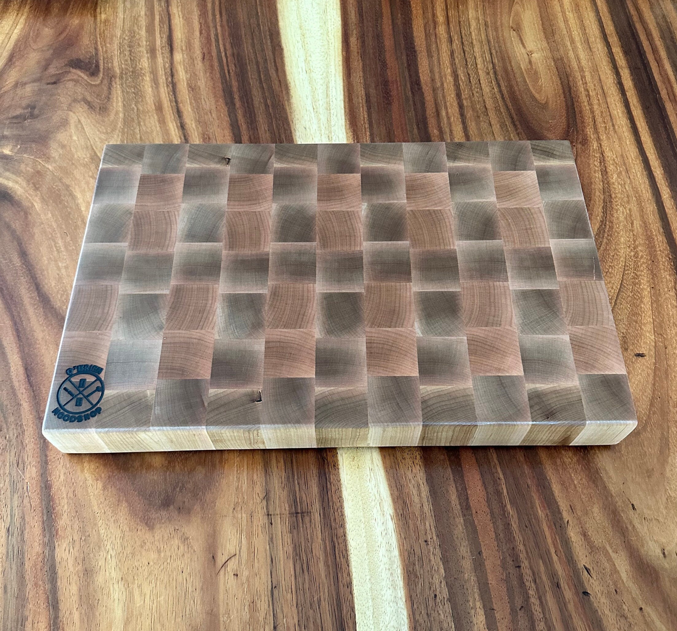 Chefs Butcher Block Professional Kitchen Maple End Grain Cutting Board ...