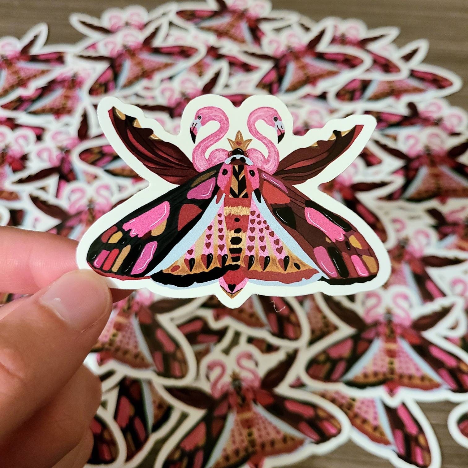 Villain Moth & Princess Butterfly Stickers - Etsy