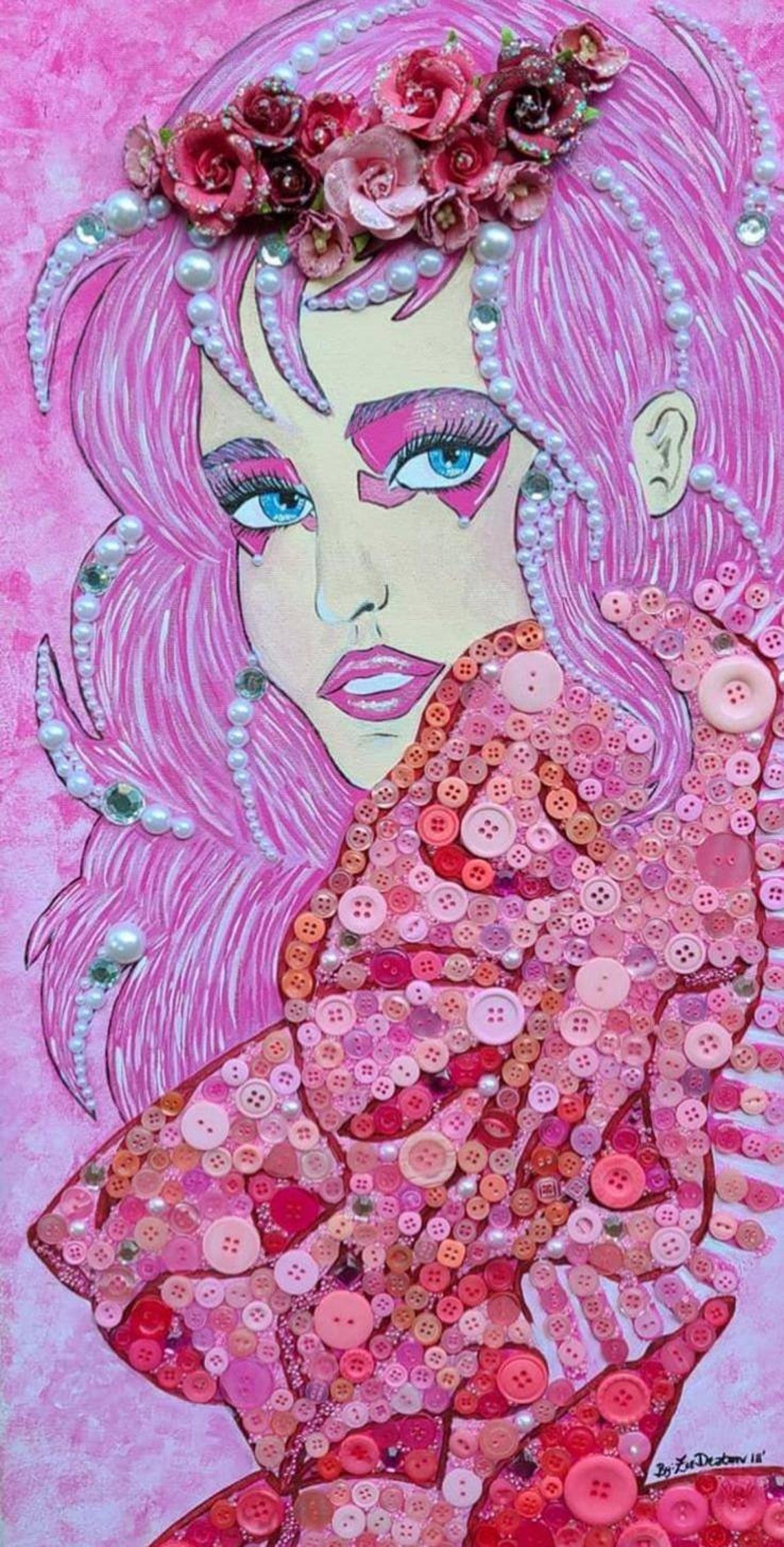 Jem and the Holograms Painting | Etsy