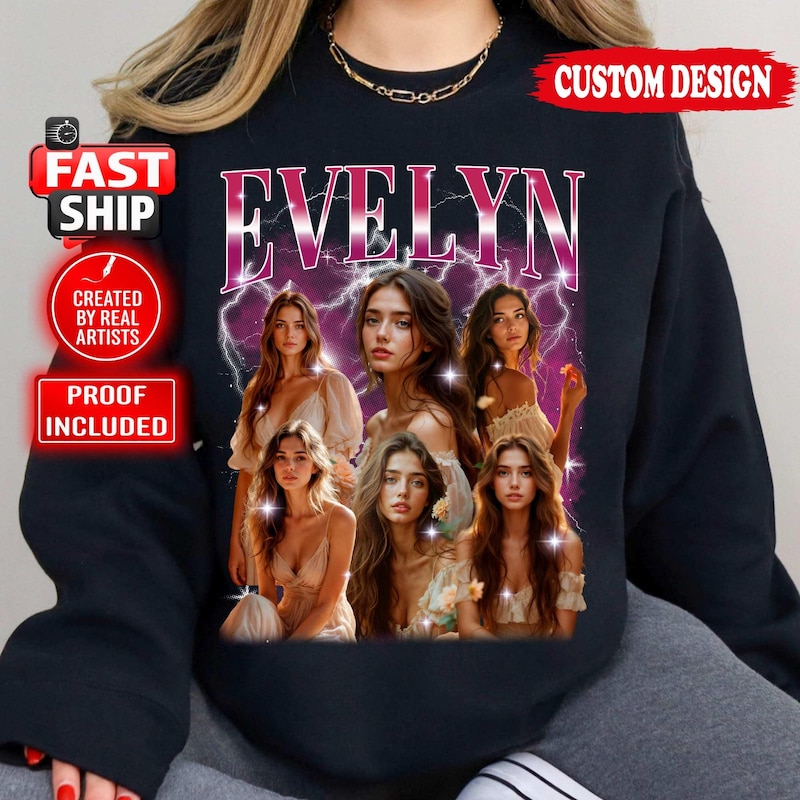 Bootleg Rap Style Hoodie - Etsy