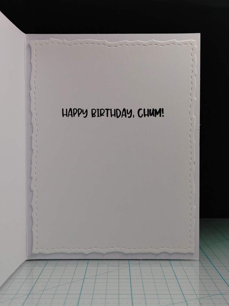 Happy Birthday Chum - Etsy