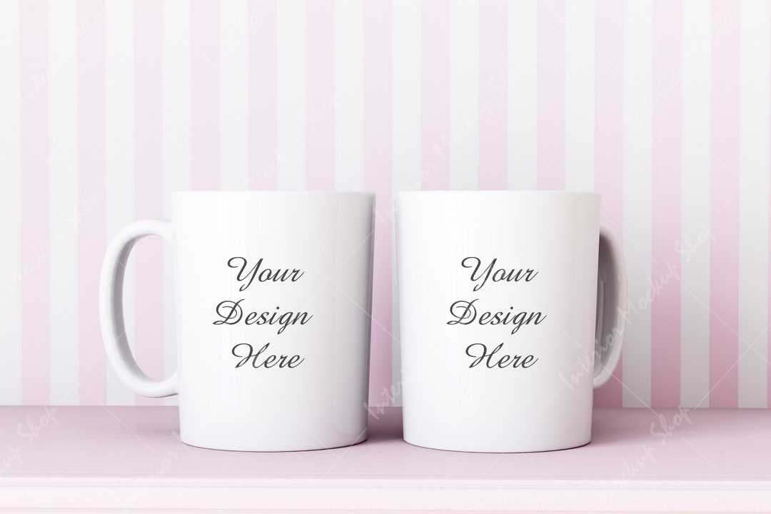 Mug Mockup Blank White Glass Cup Mockup Styled Stock - Etsy