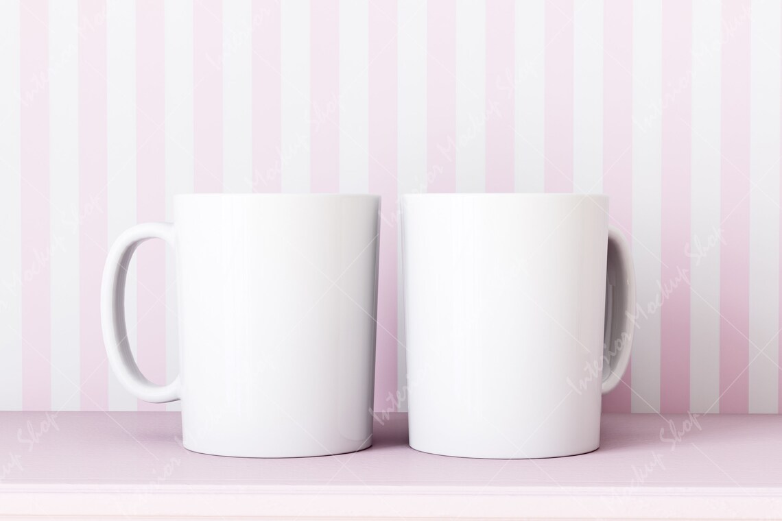 Mug Mockup Blank White Glass Cup Mockup Styled Stock | Etsy