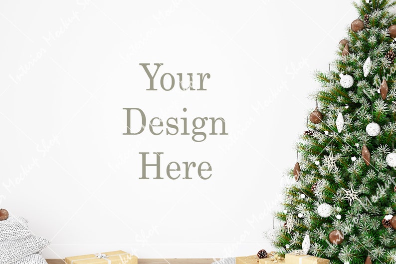 Christmas Mockup Christmas Styled Mockup Holiday Mockup Add - Etsy