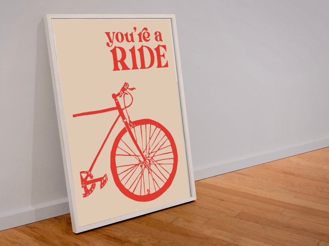 IRISH PRINT - "you're a Ride" - Irish Quote Print, Ireland Print, Irish ...