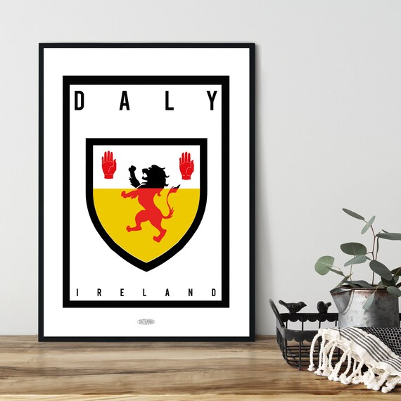 DALY Family Coat of Arms | Etsy DALY Family Coat of Arms | Etsy