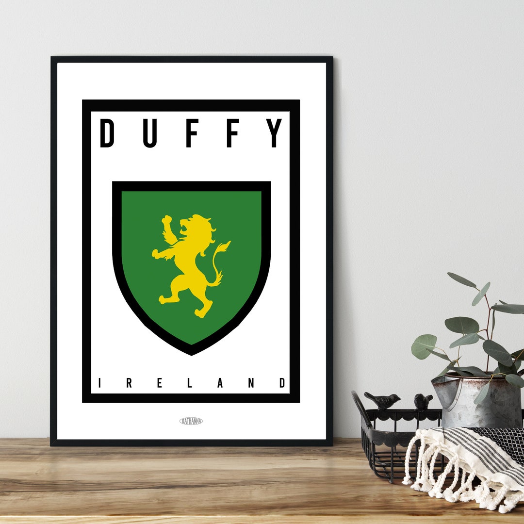 DUFFY Family Coat of Arms - Etsy