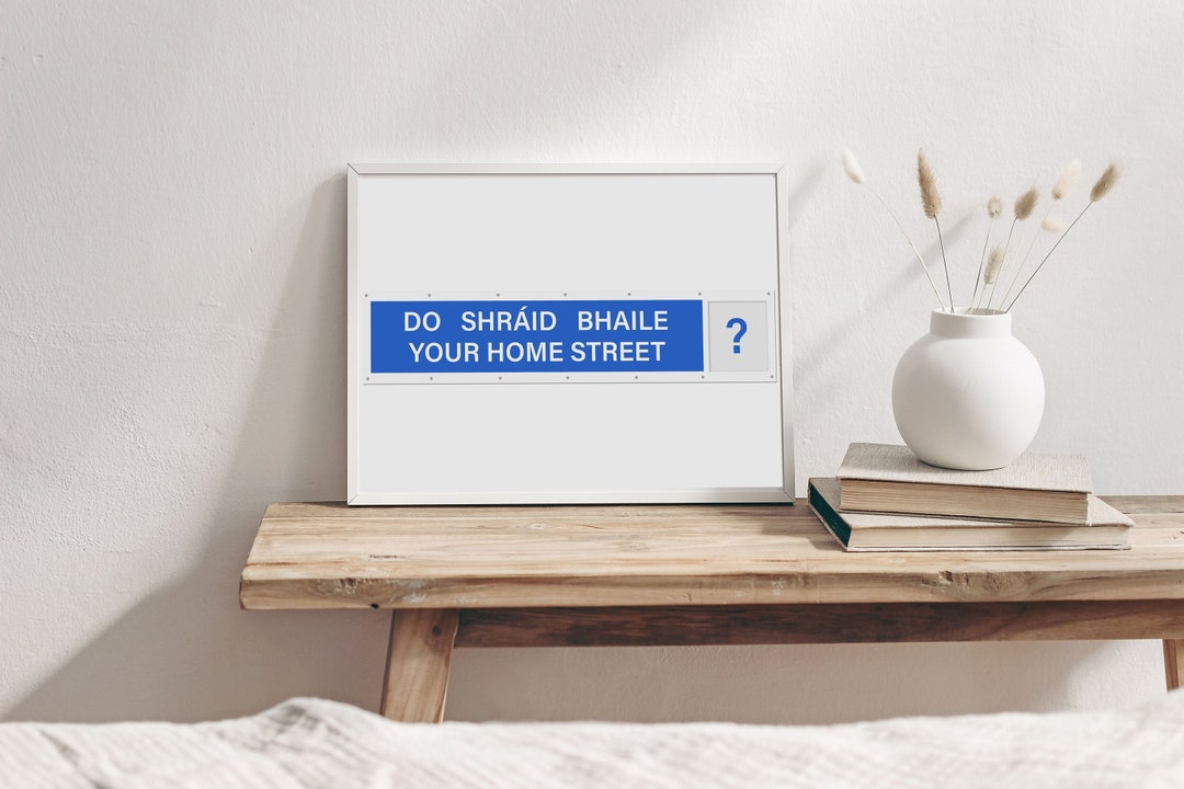 Custom Dublin Street Sign, Custom Street Sign, Dublin Street Signs ...