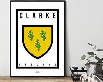 Sheehan Family Crest Print - Etsy