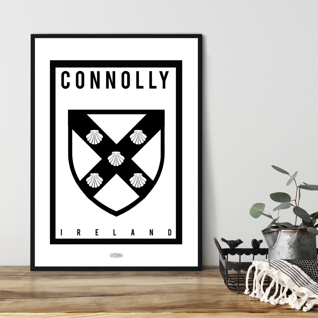 CONNOLLY Family Coat of Arms - Etsy