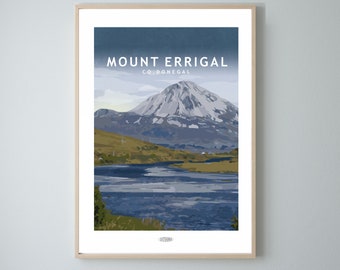 Donegal Travel Poster - Etsy