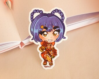 Layla Genshin Impact Chibi Sticker - Etsy