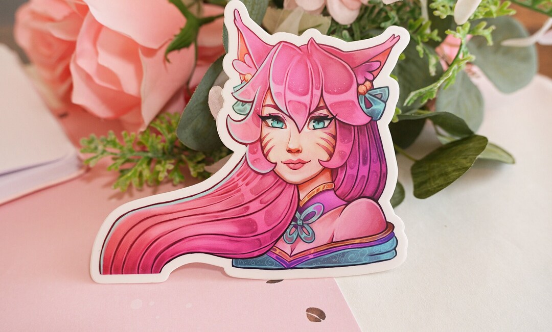 Spirit Blossom Ahri Sticker - Etsy