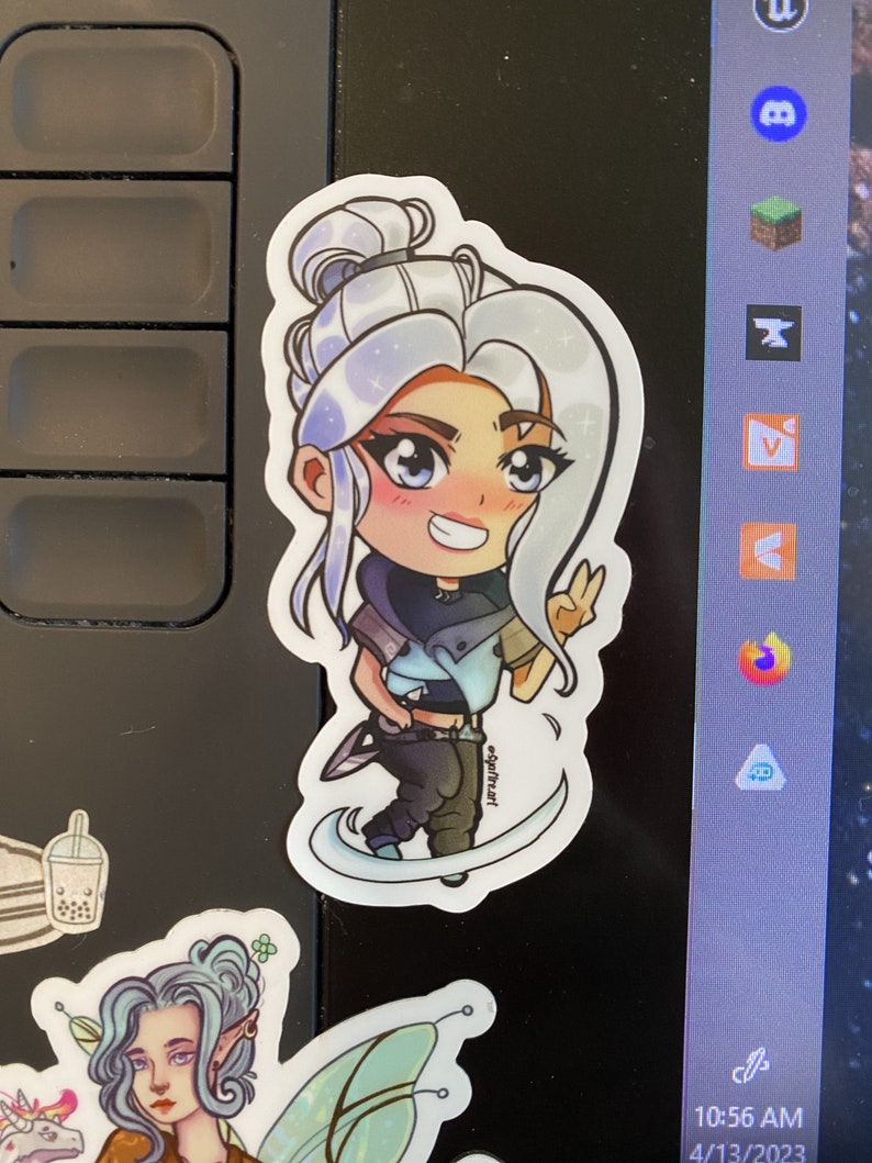 Chibi Jett - Valorant - Etsy