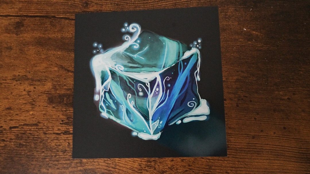 Ice Cube Print - Etsy