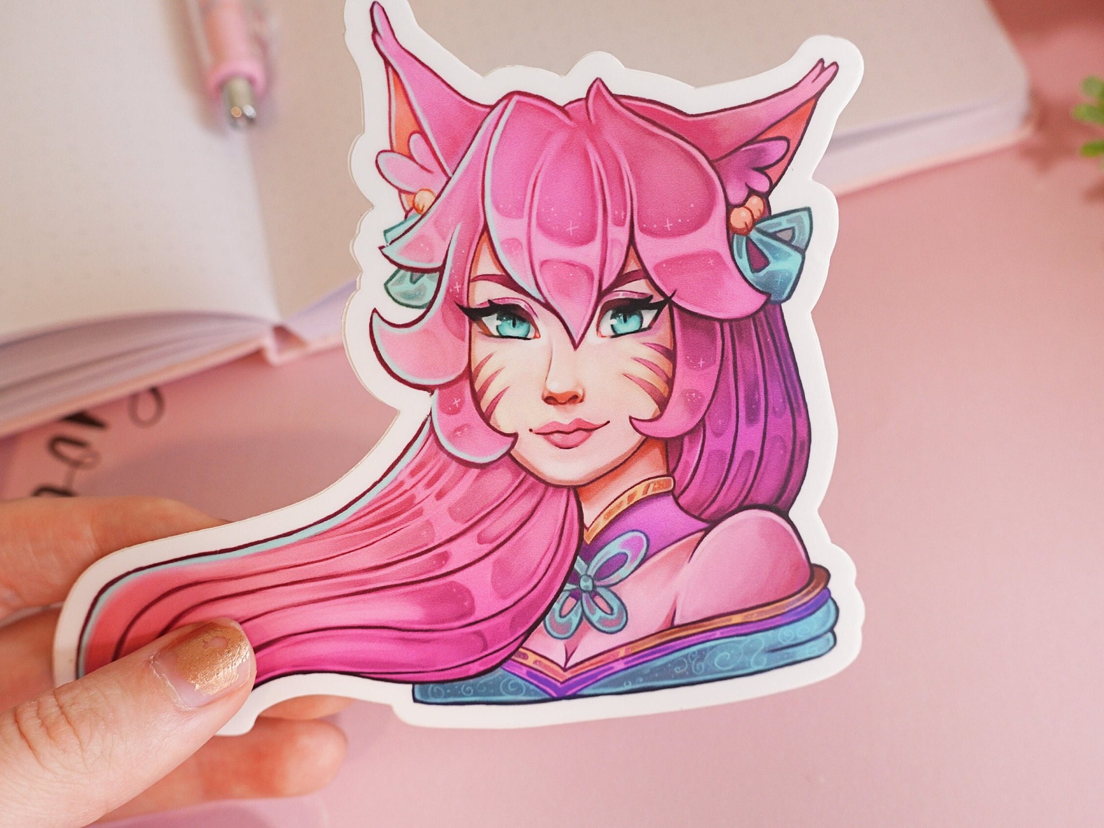 Spirit Blossom Ahri Sticker - Etsy