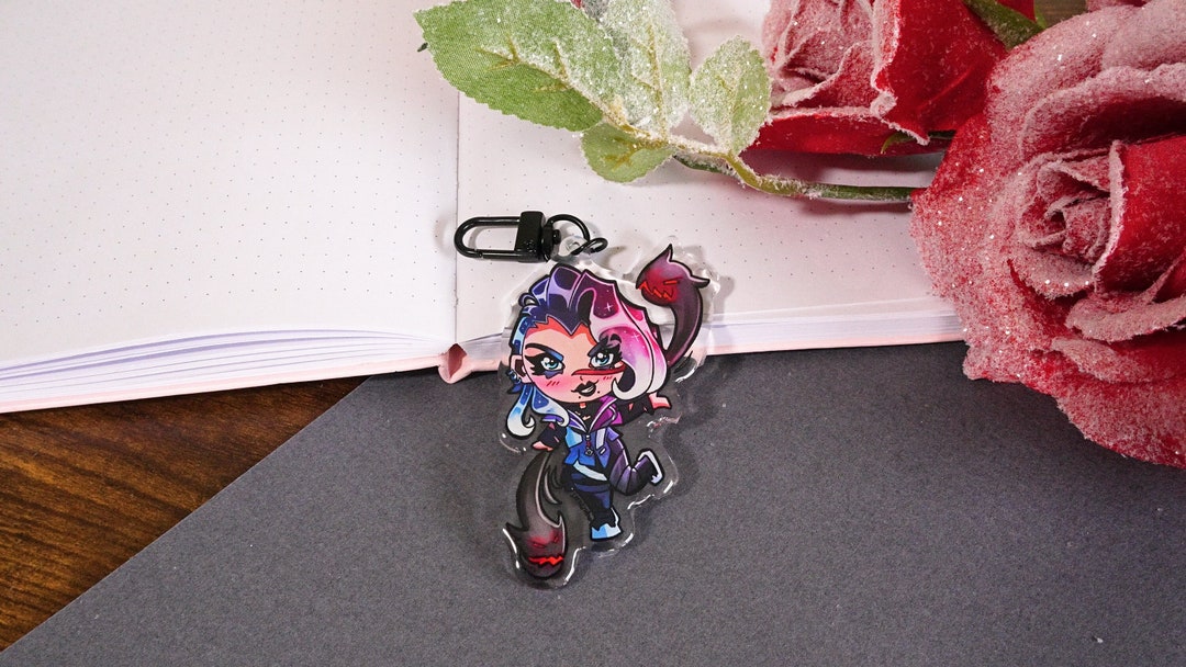 Fade Chibi Keychain - Etsy