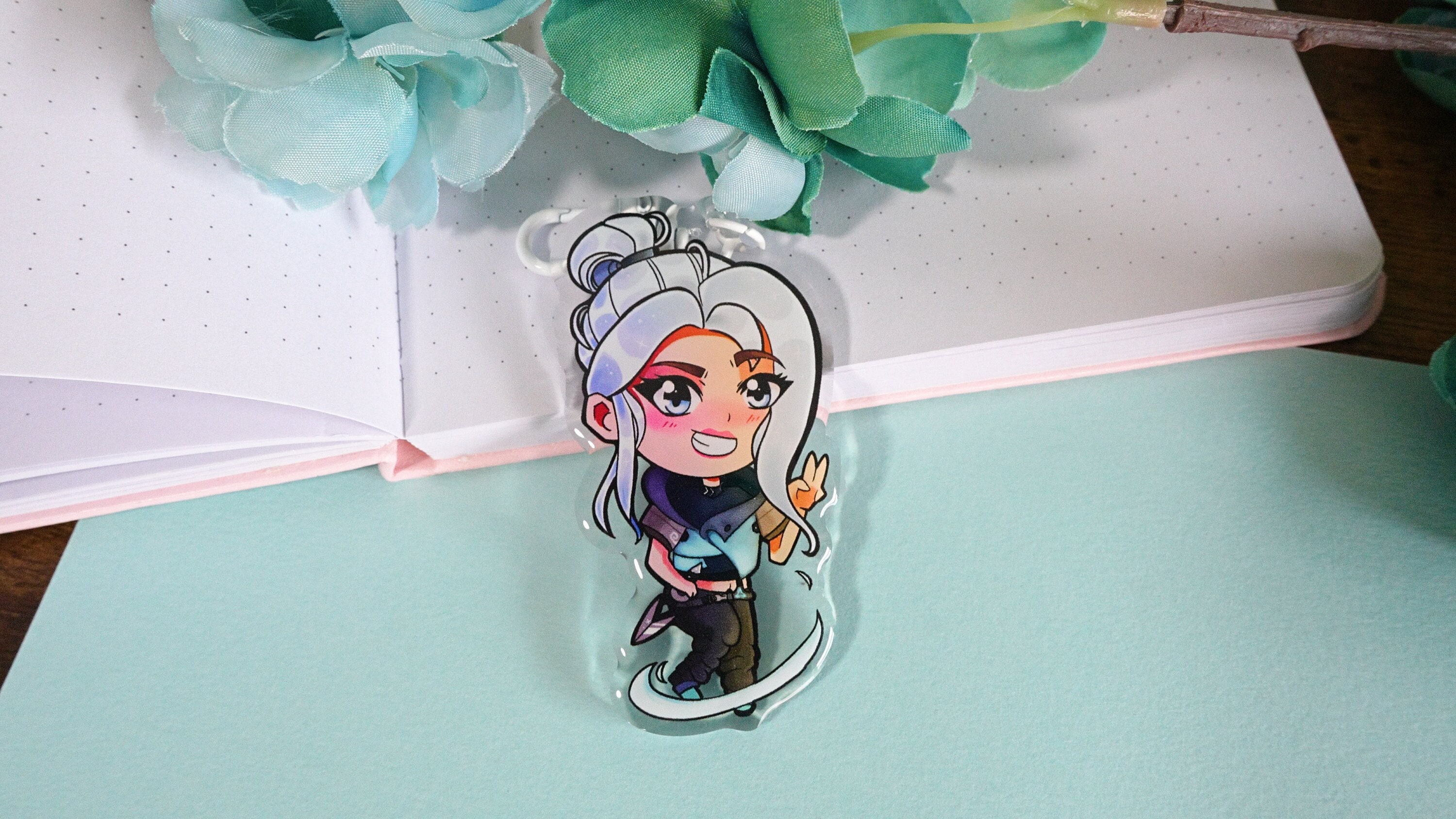 Jett Chibi Keychain - Etsy