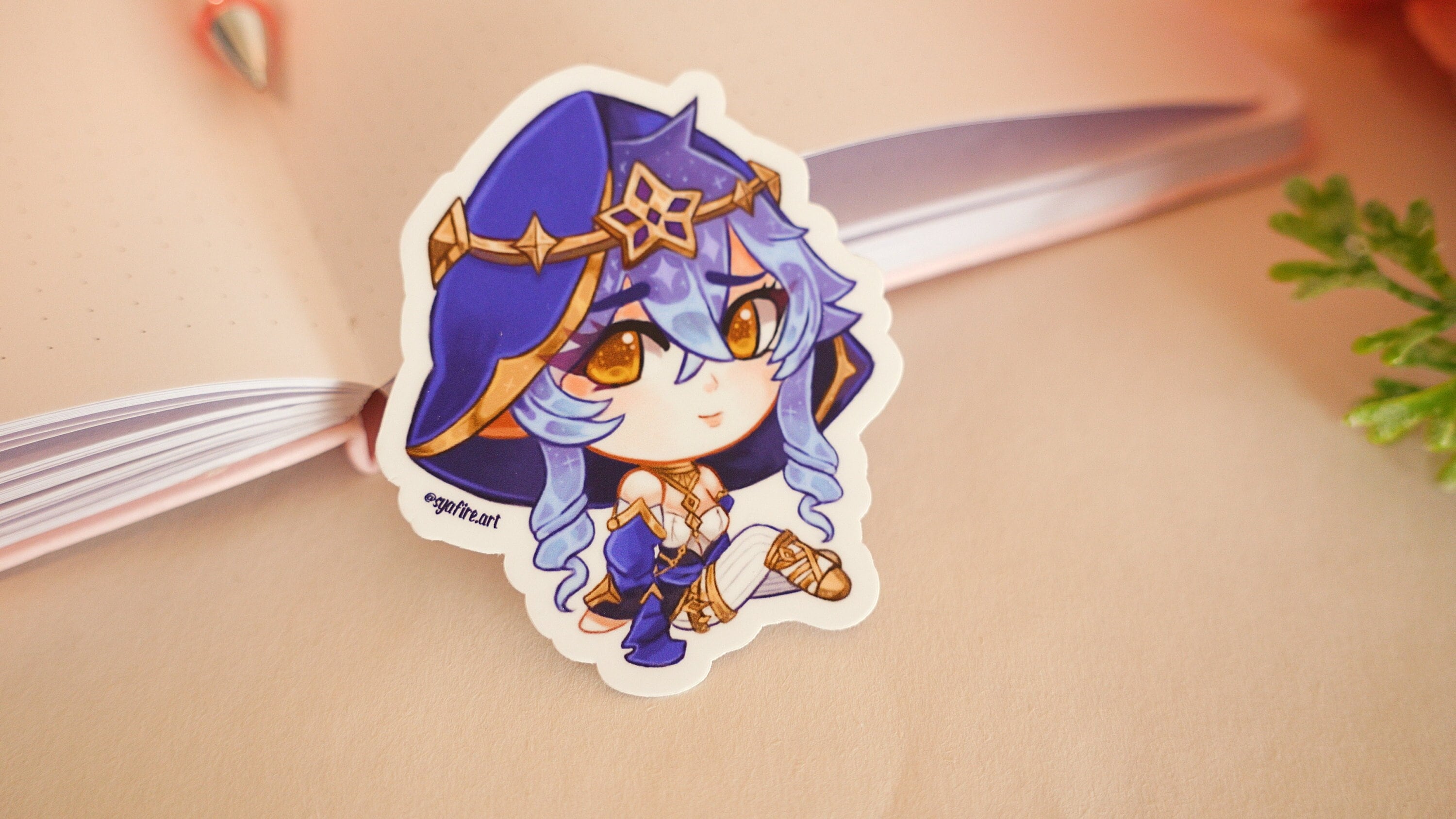 Layla Genshin Impact Chibi Sticker - Etsy