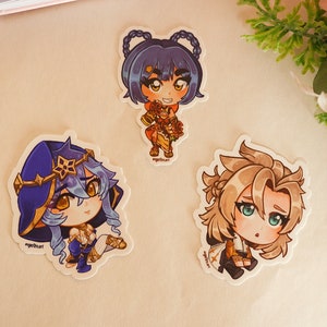 Albedo Genshin Impact Chibi Sticker - Etsy