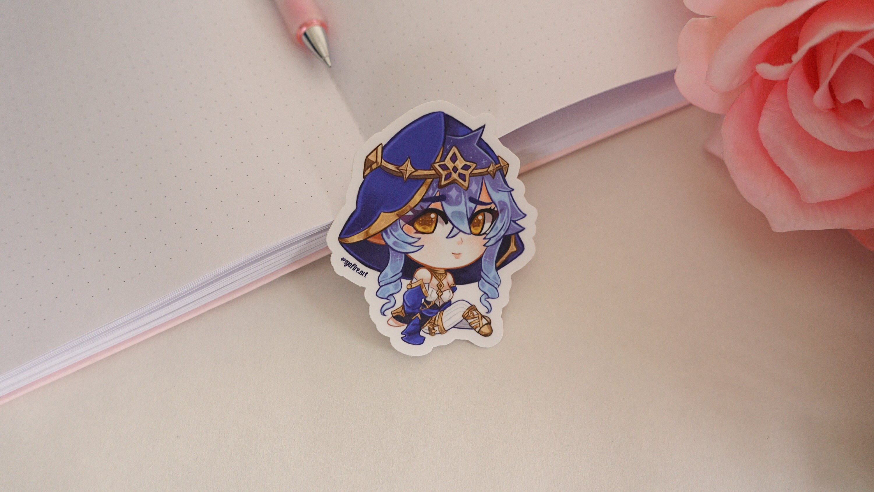 Layla Genshin Impact Chibi Sticker - Etsy