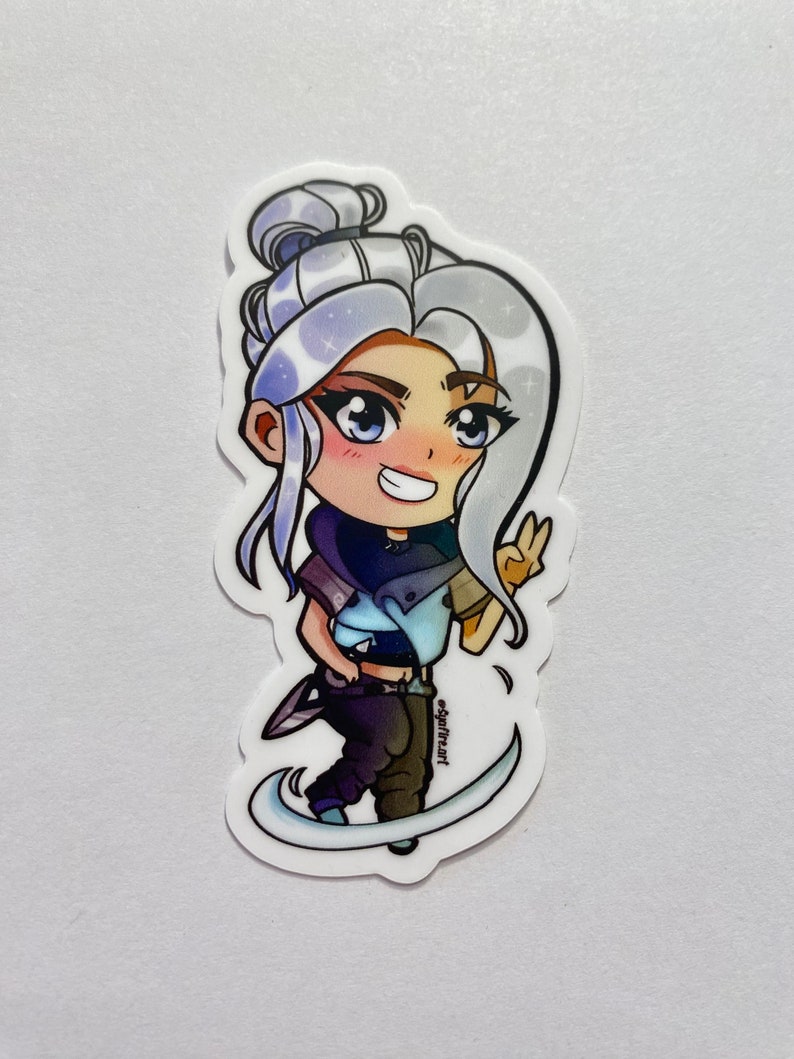 Chibi Jett - Valorant - Etsy