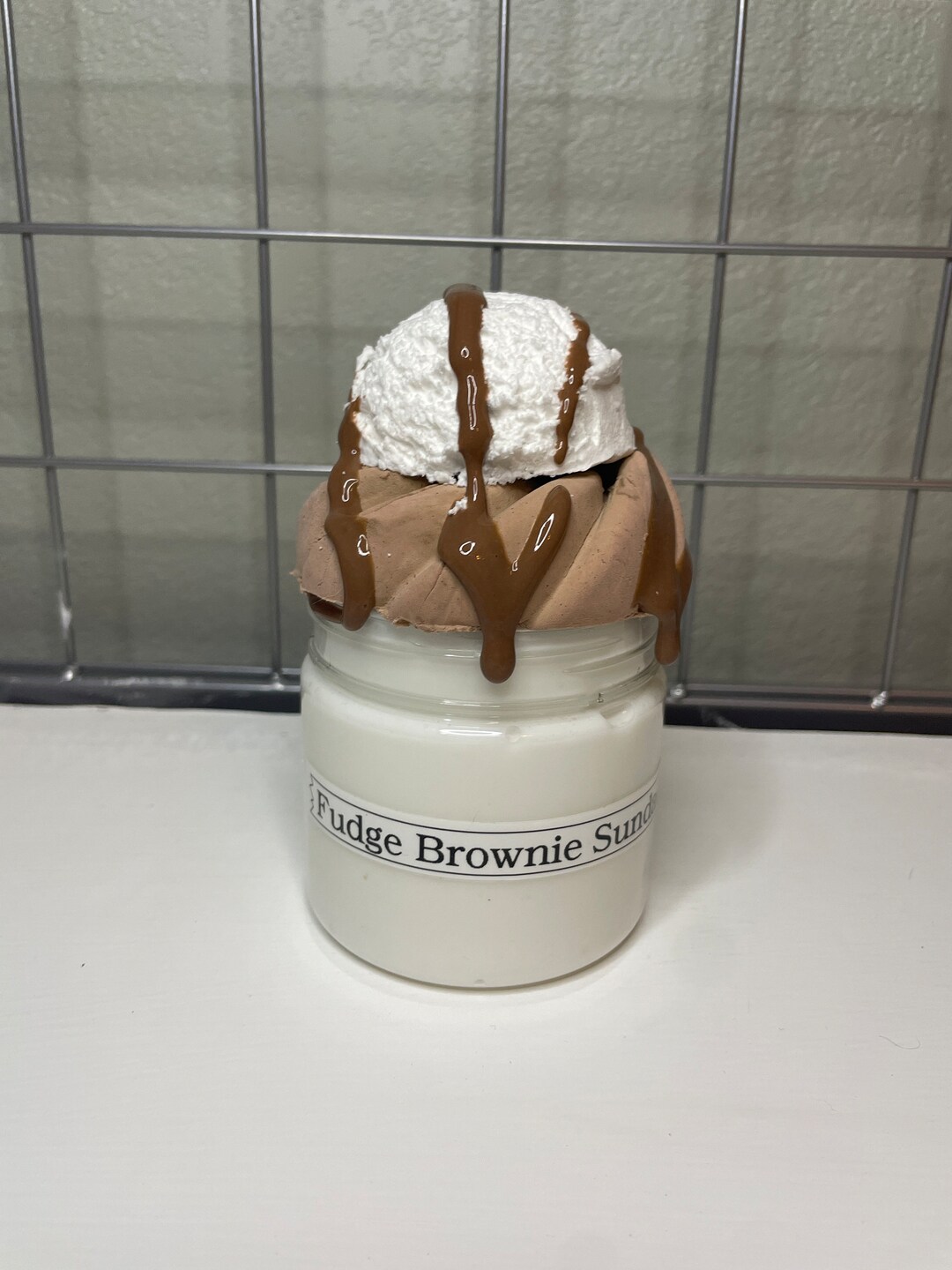 Fudge Brownie Sundae Slime Kit - Etsy