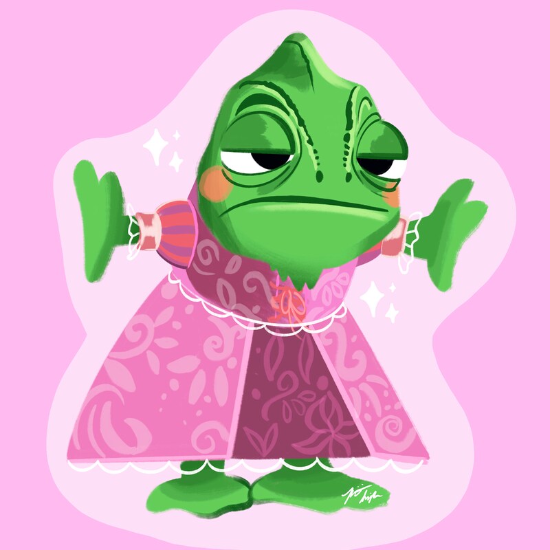 Tangled Stickers - Etsy