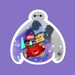Baymax and Big Hero 6 Sticker - Etsy